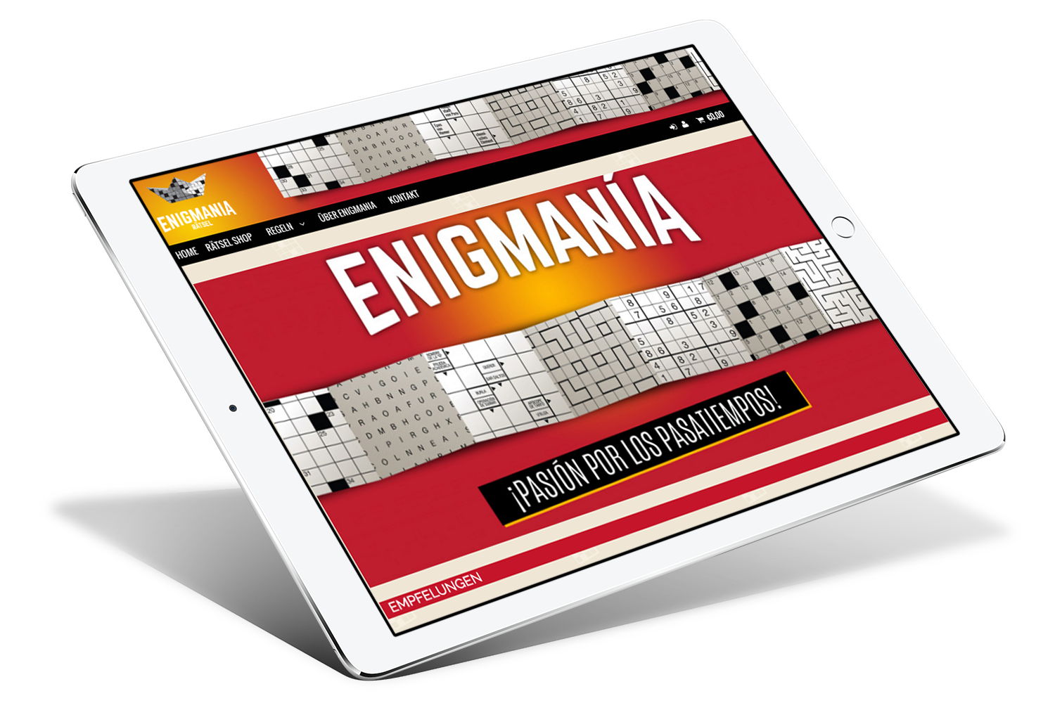 Enigmania Puzzles - Liquify Shopify Plus Agency